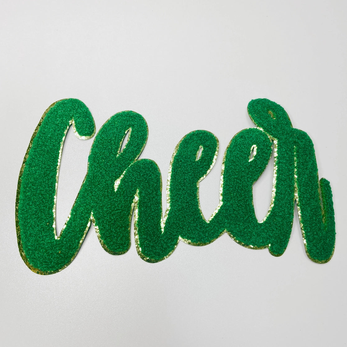 Cheer Chenille Patch – MB Apparel & More